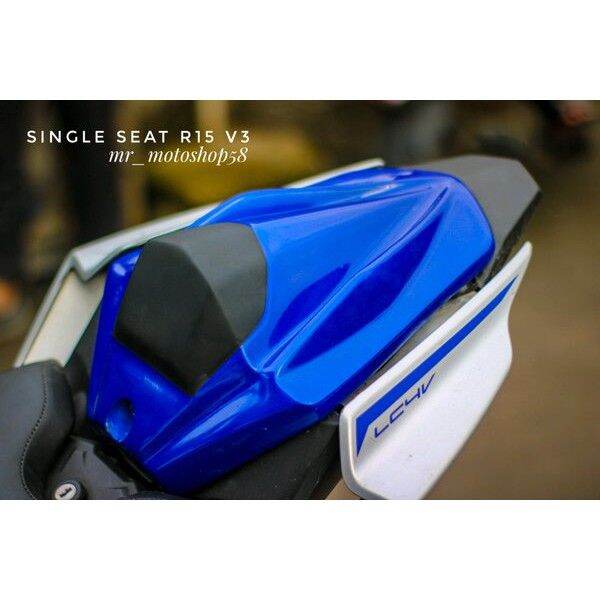 SINGLE SEAT YAMAHA R15 V3 YAMAHA R15 v3 single seat r15 VVA single seat ...
