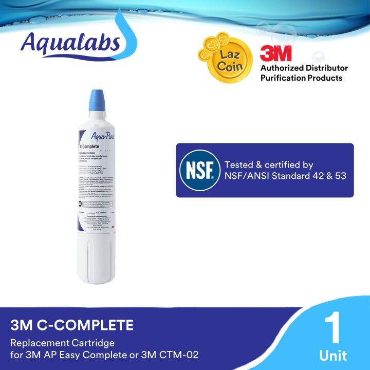 3M C-Complete Water Filter System Replacement Cartridge (AP Easy ...