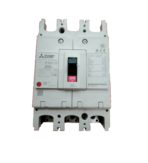 ส่งด่วน*..*"MITSUBICHI เบรคเกอร์ 3P 200A รุ่น NF250CV-3P-200A สีครีม"สินค้าขายดีมาก" | Lazada.co.th