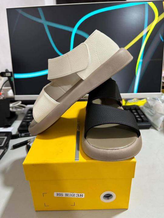 Shoe Store PH1 est Seller 2 Strap Korean Fashion Flat Sandals JS R05 | Lazada PH