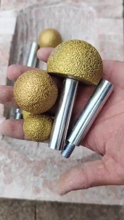 30-50mm Diamond zed Round Grinding Head Asive Tool For Internal Arc ...