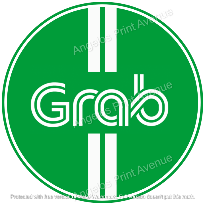 GRAB LOGO Decals/ Stickers | Lazada PH