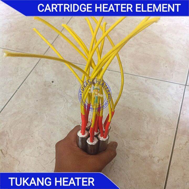 Catridge Heater Ø Pipa 10 mm x Panjang 80 mm x 220 Volt x 300 watt ...