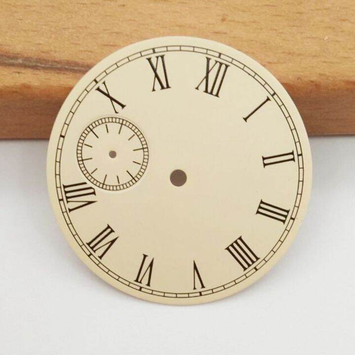 NEITON 38.9mm light yellow Dial Fit ETA 6497 Seagull ST3600 Movement ...