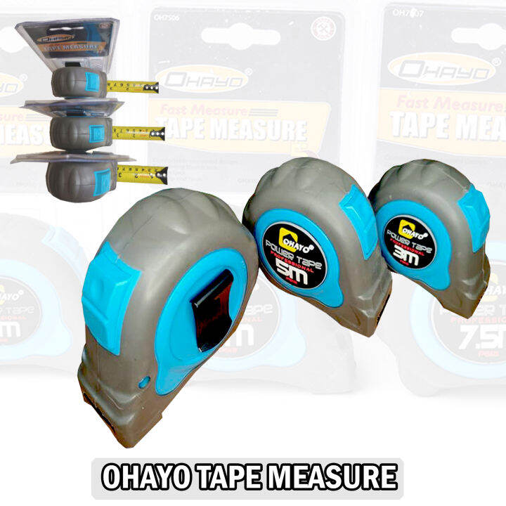 OHAYO Tape Measure With Auto Stopper And Auto Lock | Lazada PH