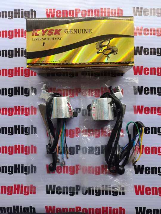 LEVER SWITCH ASSY SET TMX 155 CDI LEFT AND RIGHT YSK BRAND | Lazada PH