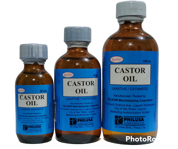 CASTOR OIL by Apollo 30ml/ 60ml/ 120ml | Lazada PH