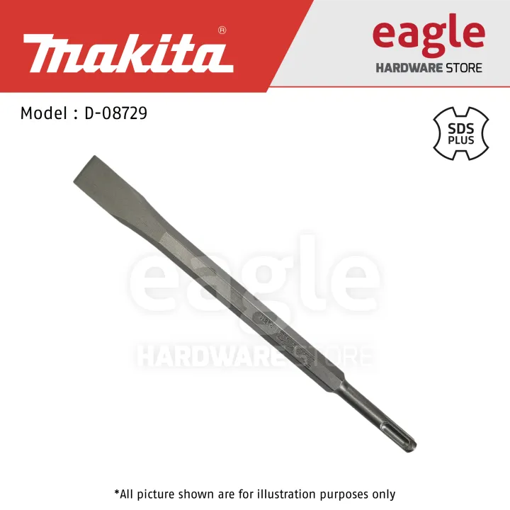 Makita D-08729 20 x 250mm Cold Chisel - SDS-Plus | Lazada
