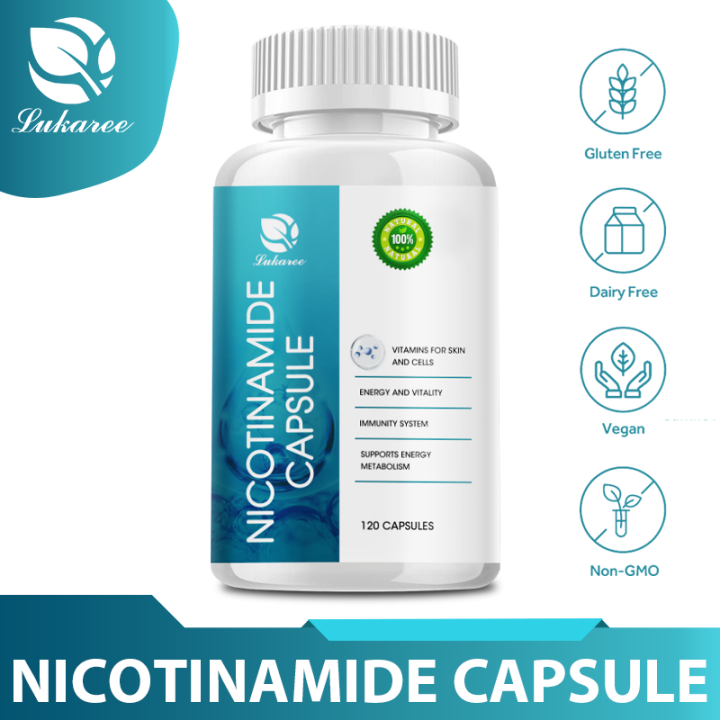 Nicotinamide Capsule 500mg Support Skin Cell Health And Energy Anti