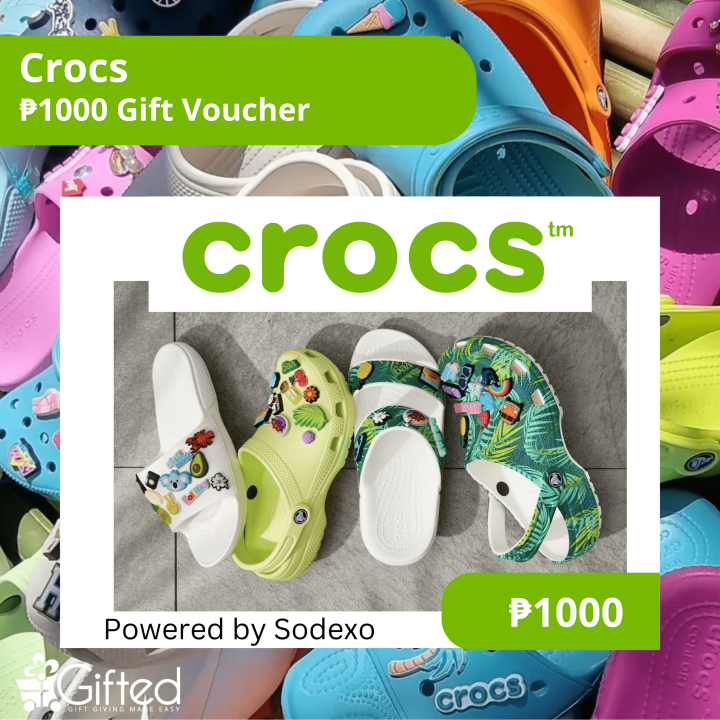 Crocs PHP 1000 Gift Voucher | Lazada PH