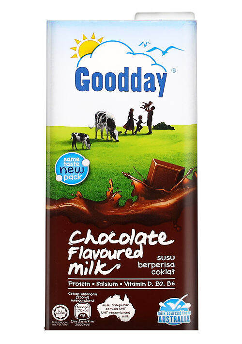 Goodday UHT Chocolate Flavoured Milk 1L | Lazada