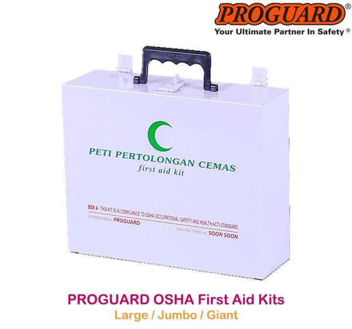 PROGUARD OSHA FIRST AID KIT - LARGE / JUMBO / GIANT | Lazada