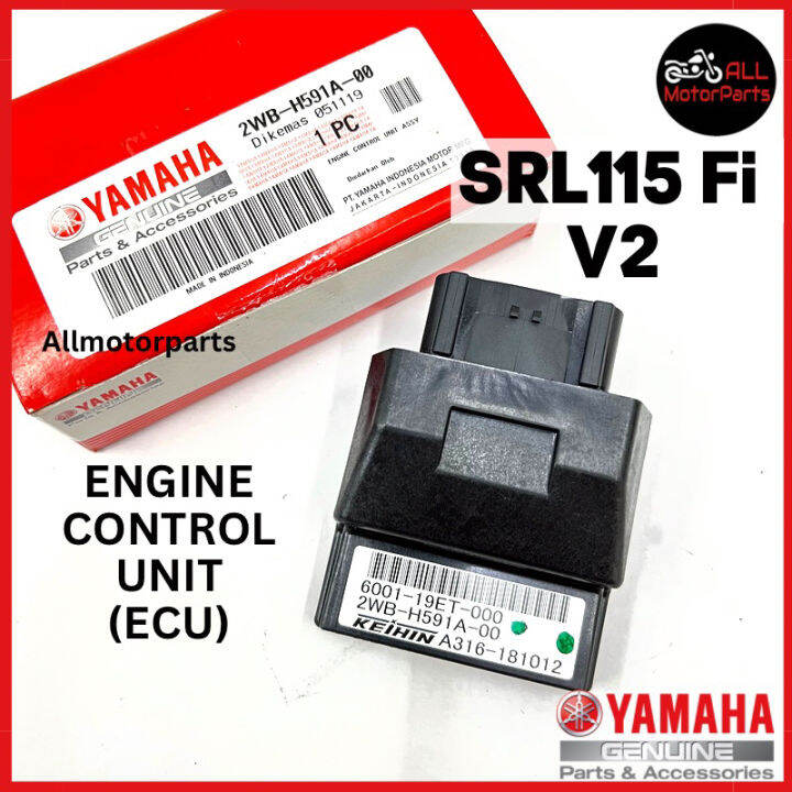 [100% ORI] SRL115 Fi [V2] LAGENDA 115 FUEL INJECTION NEW ENGINE ENJIN ...