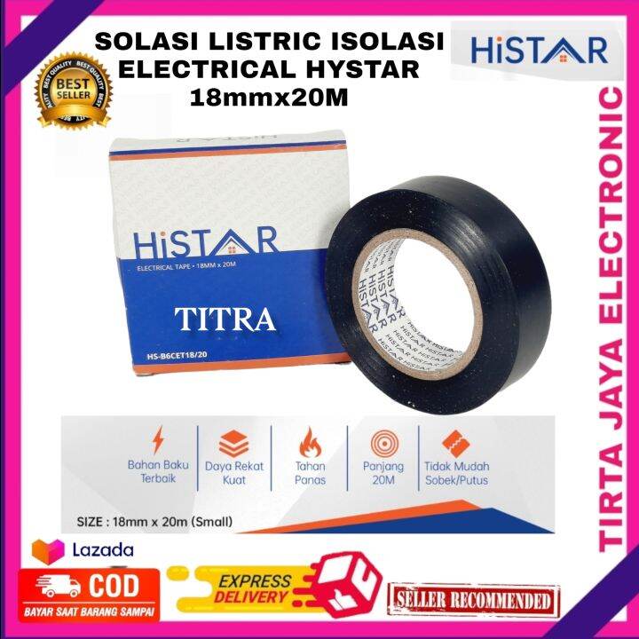 Solasi Listrik HYSTAR ISOLASI ELECTRICAL | Lazada Indonesia