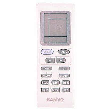 Remote máy lạnh SANYO - Điều Khiển Điều Hòa Sanyo Cũ ,Bảo Hành Đổi Mới ...