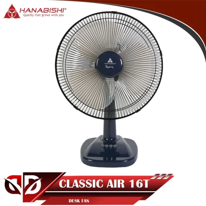 HANABISHI DESK FAN CLASSIC AIR 16T | Lazada PH