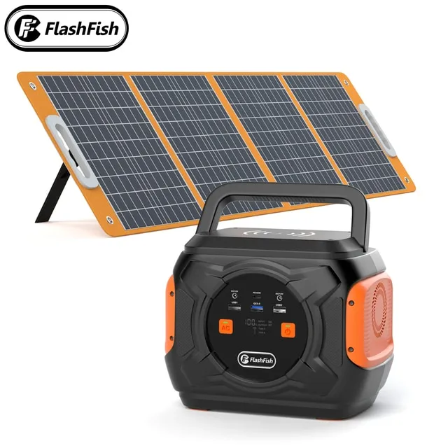 Supply Power Outdoor Charger Solar 18V With Generator 292Wh Bank Power ...