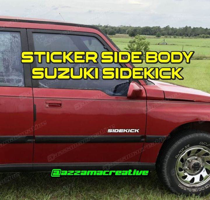 Stiker Suzuki Sidekick Side body stickers | Lazada Indonesia