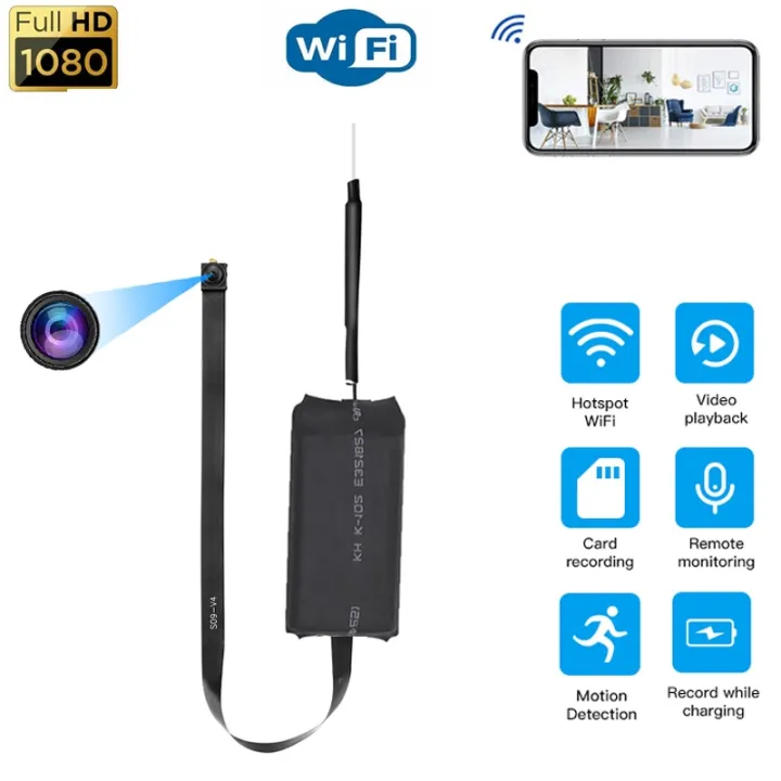 HF DIY Installation Wifi Mini Camera 1080P HD Wireless IP Camera Video ... HF DIY Installation Wifi Mini Camera 1080P HD Wireless IP Camera Video ...