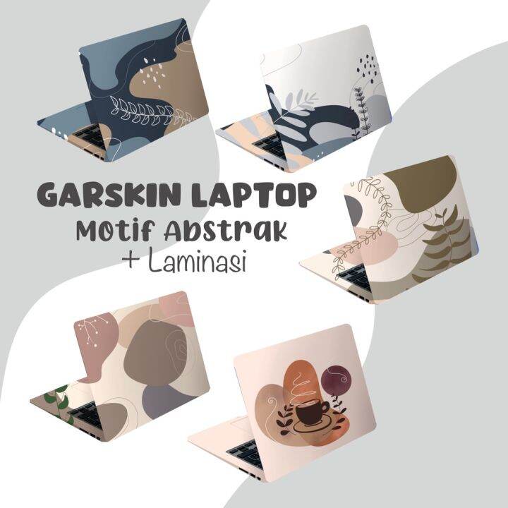 Sticker Garskin Laptop art abstrak Skin Laptop Stiker Laptop Protector ...