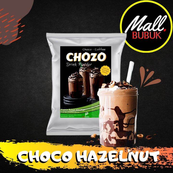 Bubuk minuman COKLAT HAZELNUT 1Kg - CHOCO HAZELNUT Powder | Lazada Indonesia
