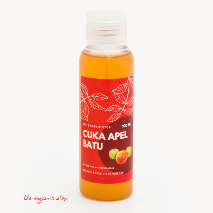 TheOrganicStop Cuka Apel Organik Batu Apple Cider Vinegar 100 ml ...