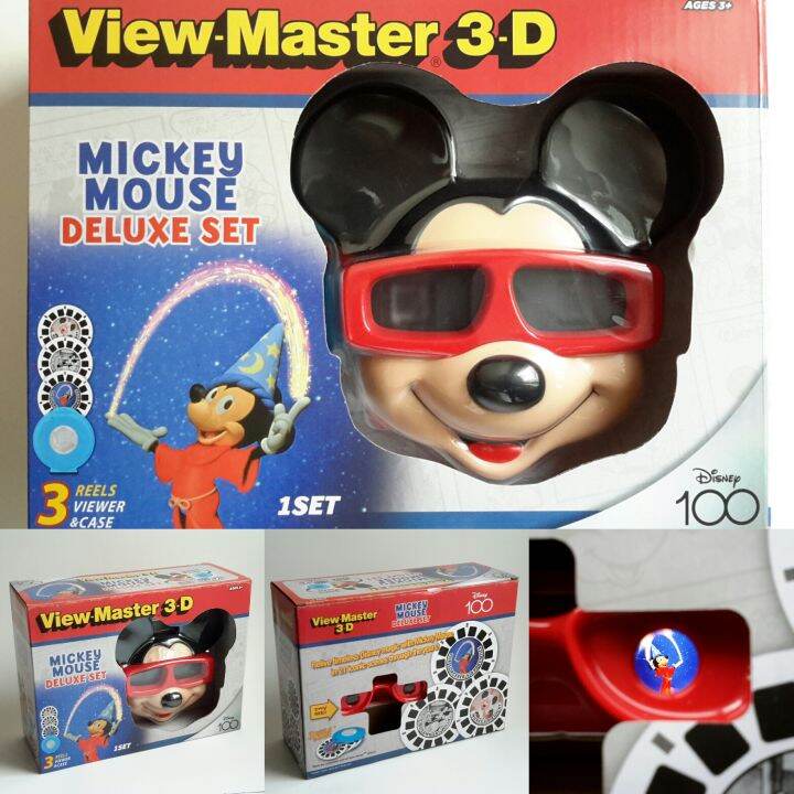ชุด วิวมาสเตอร์ View-Master 3D รุ่น Mickey Mouse Deluxe Set ครบรอบ ...