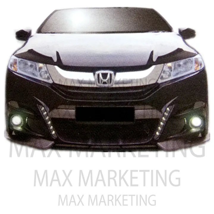 LL8221 (FIBER) HONDA CITY 14 TOMMY KAIRA FRONT BUMBER WITHOUT LED ...