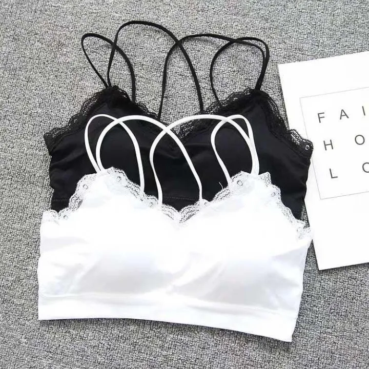 Lace ribbon bra | Lazada PH: Buy sell online Bras with cheap price ...
