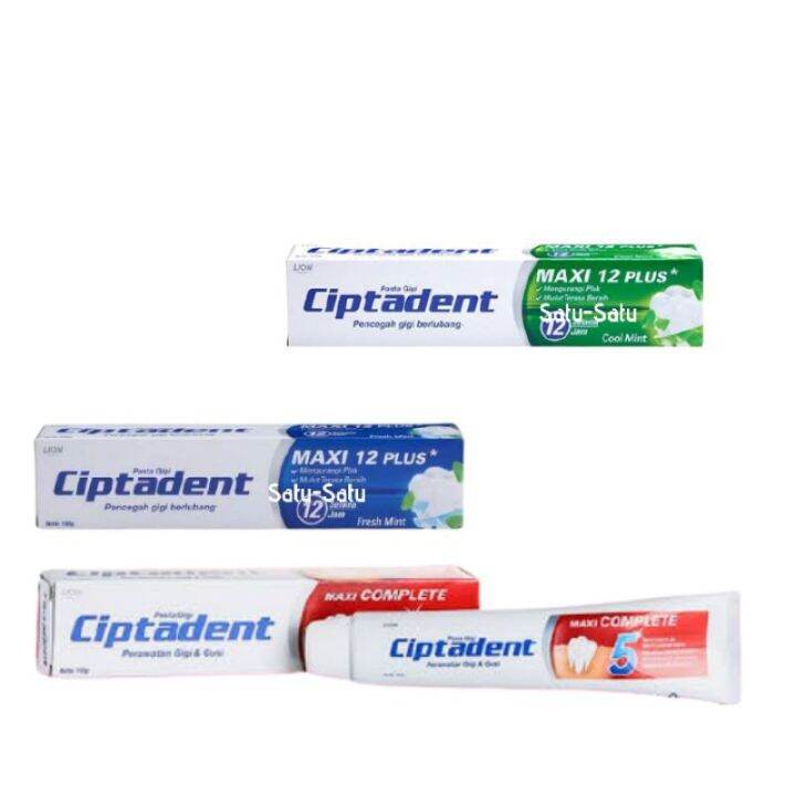 Ciptadent Fresh Mint - Cool Mint - Maxi Complete 75 gram | Lazada Indonesia