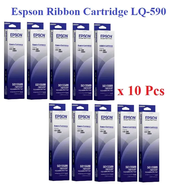EPSON LQ-590 RIBBON CARTRIDGE (10PCS) | Lazada