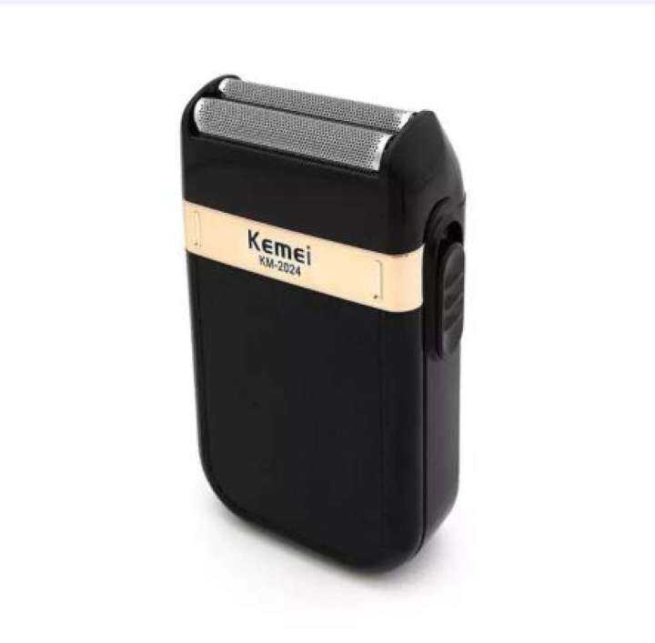 KEMEI KM-2024 Electric Shaver USB Charging Twin Reciprocating Blade Razor | Lazada PH