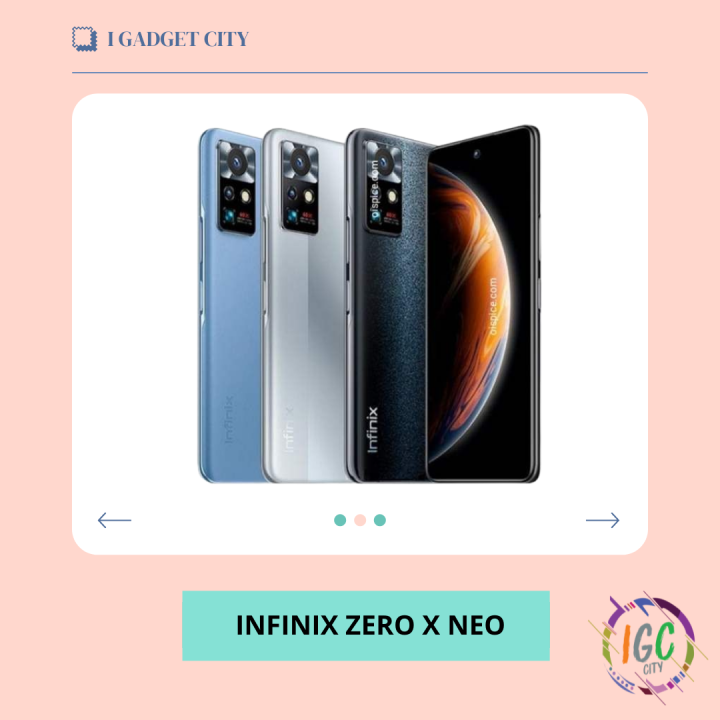 Infinix Zero X Neo (8GB+128GB) NEW SET | Lazada