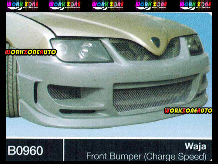 B0960 Proton Waja Fiber Front Bumper (Charge Speed) Body kit Bodykit ...
