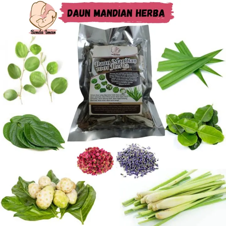 BONDA IMAN Mandian Herba Tradisional - Daun Mandian Bersalin dan ...