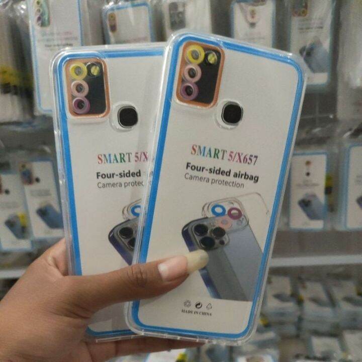 Case Clear Airbag INFINIX SMART 5 Silikon Bening Transparan | Lazada Indonesia