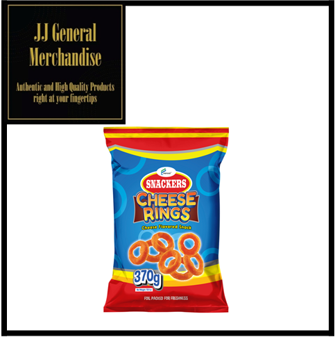 Snackers Cheese rings 370g | Lazada PH