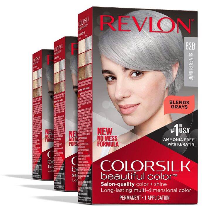 Revlon Colorsilk 82B, Silver Blonde (Pack of 1) | Lazada PH