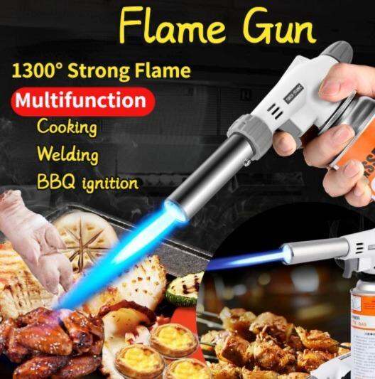 YF Flame Gun Ignition Multifunctional Torch Gas Blow Lighter Butane ...