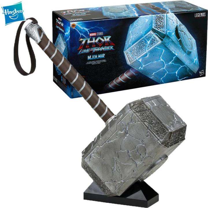 【Authentic Authorization】Marvel Legends Hasbro Mighty Thor Mjolnir Premium Electronic Roleplay ...