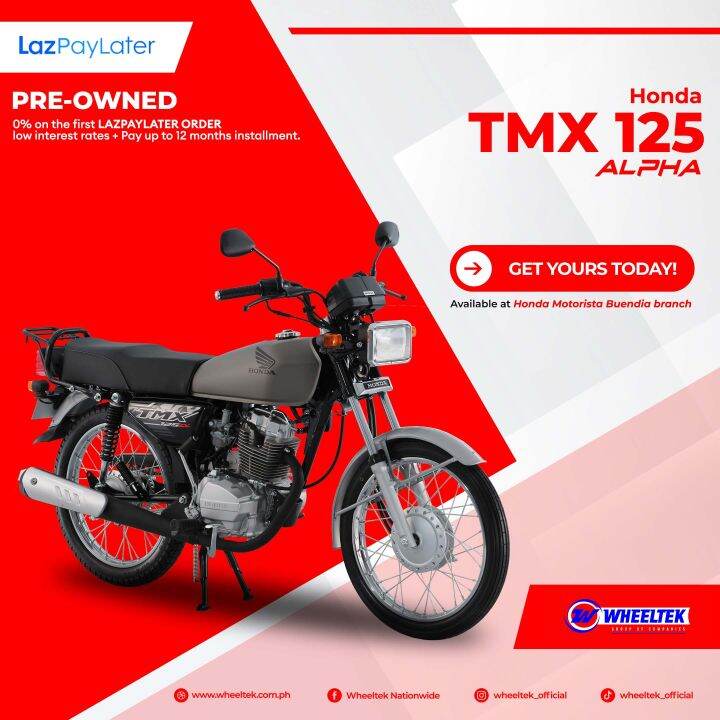 Honda TMX 125 2019 (PRE-OWNED) | Lazada PH