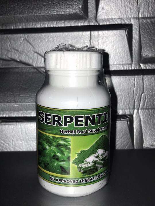 SERPENTINA HERBAL CAPSULE(100 CAPSULE) | Lazada PH