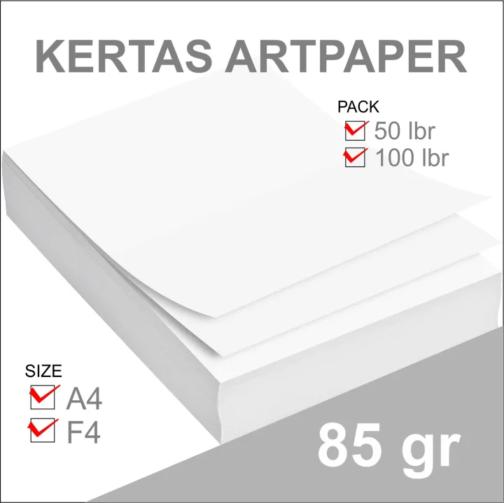 Kertas Art Paper 85 Gram | Lazada Indonesia