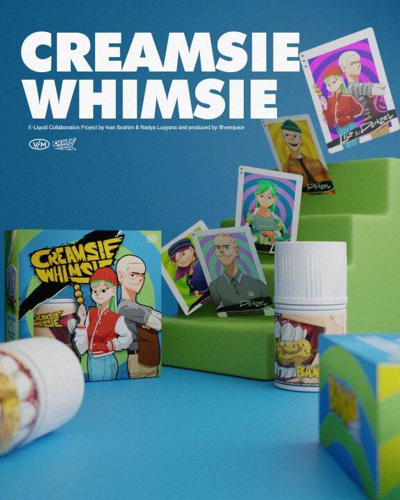 CREAMSIE WHIMSIE BY IVAN IBRAHIM & NADYA 60ML | Lazada Indonesia