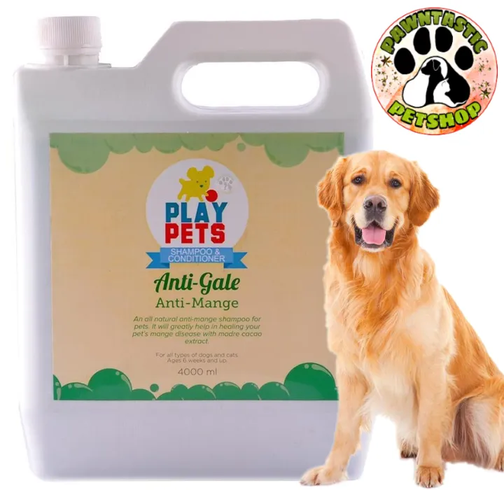 Play Pets Shampoo and conditioner 4L - Anti Mange | Lazada PH