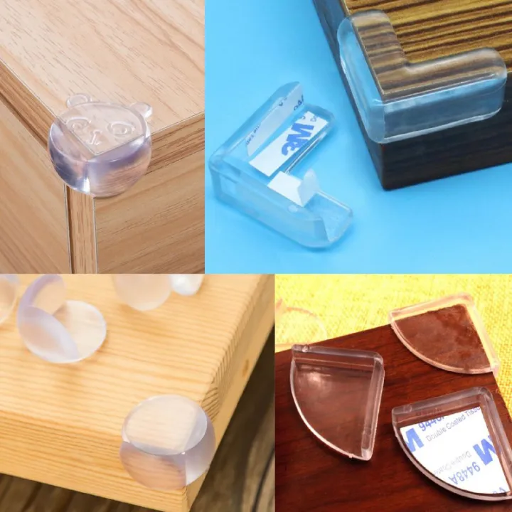 JEMA Baby Safety Table Edge Corner Protector Transparent Anti Collision ...