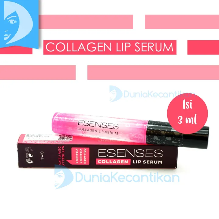 Esenses Collagen Lip Serum Serum Pelembab Bibir Pecah Pecah Collagen Serum Bibir Lip