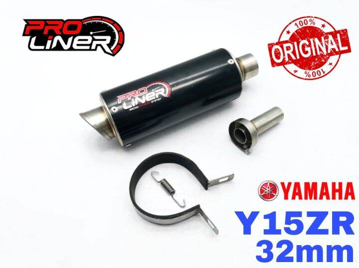 Proliner Muffler Original Yamaha Y15ZR V1 V2 Y15 Carbon Black Tabung ...