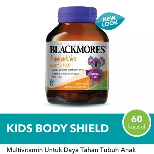 BLACKMORES Koala Kids BODY SHIELD [60 Tablet] BPOM * Jul 2023 | Lazada ...