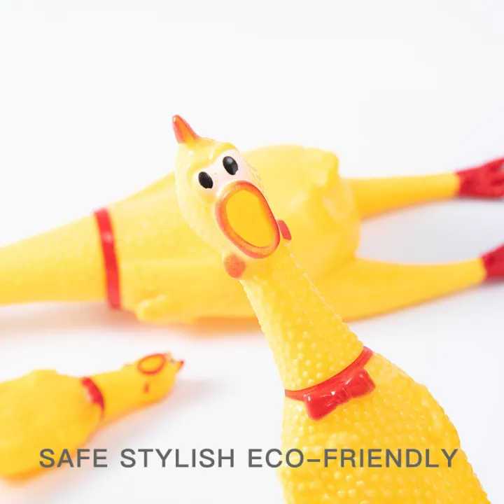 Pet simulation vinyl vent screaming chickens screaming chickens ...